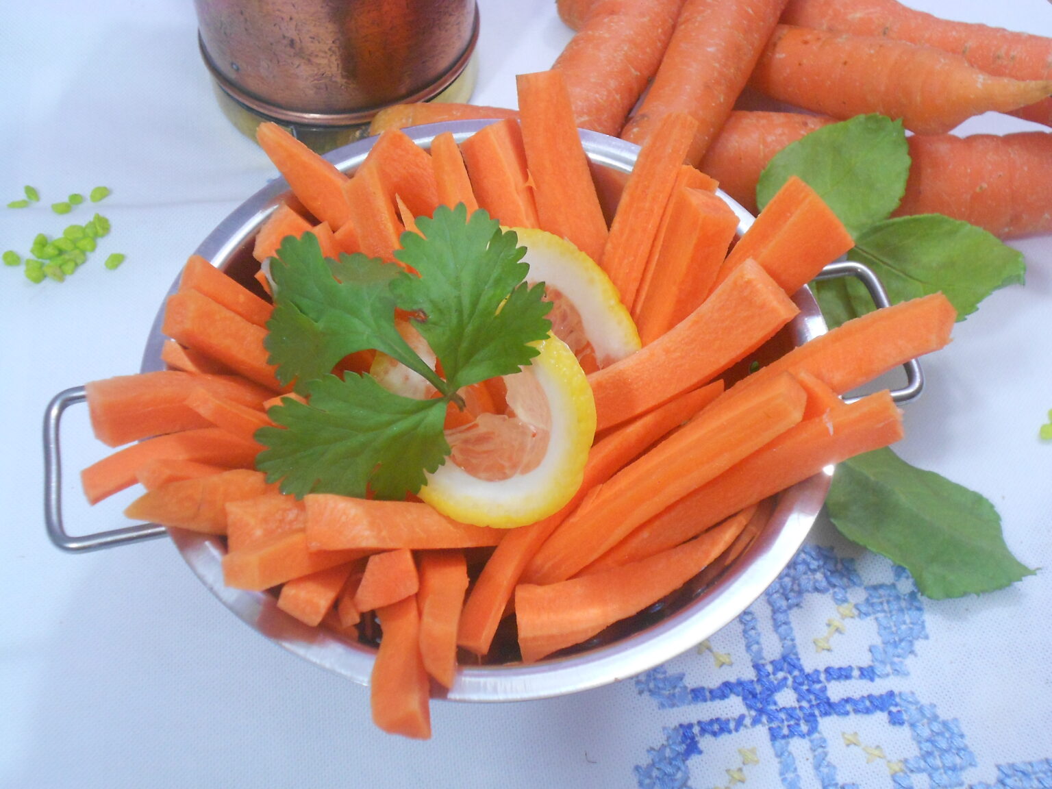 Bâtonnets de carottes - Nutri Bonheur